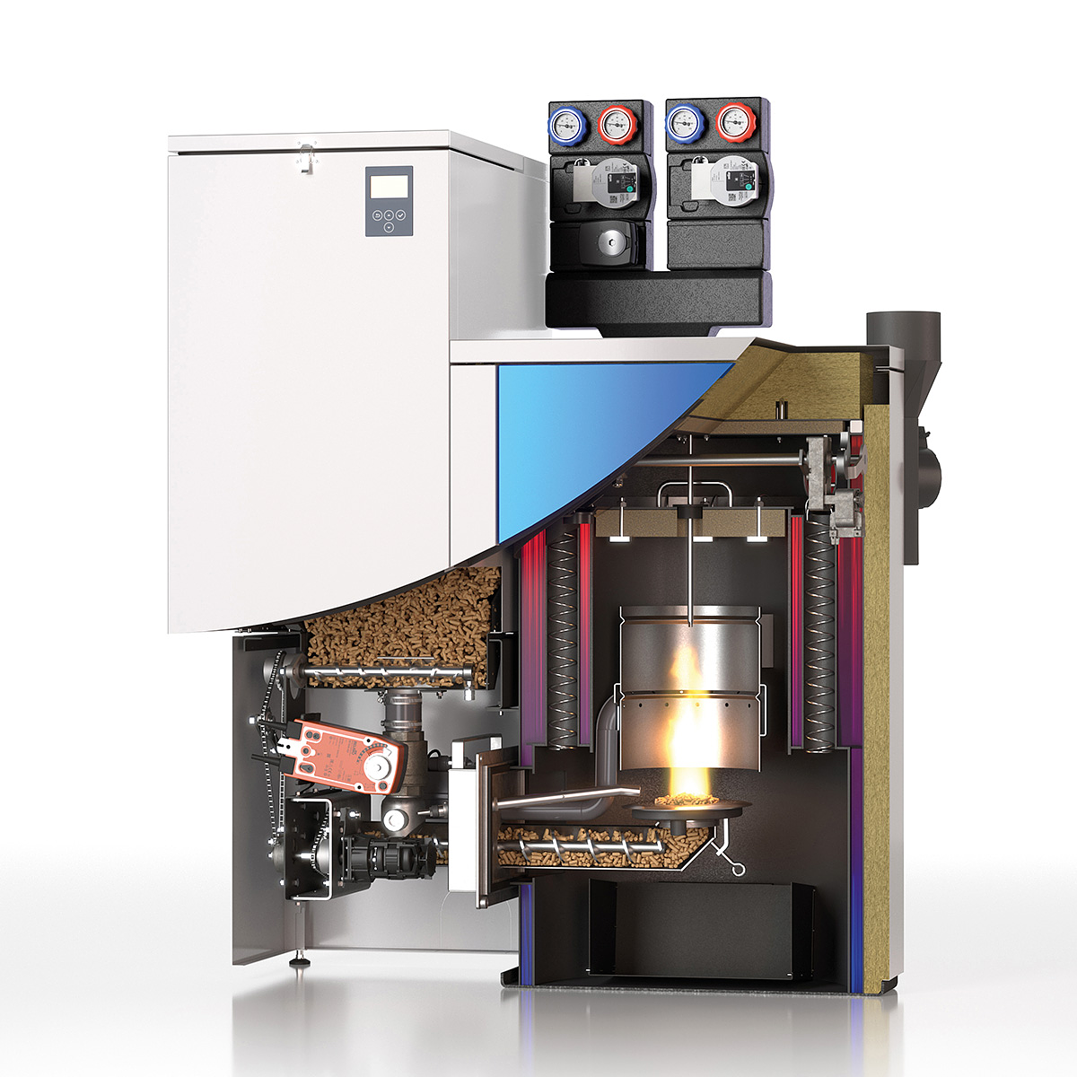 Caldera a pellet Easypell 32 kW