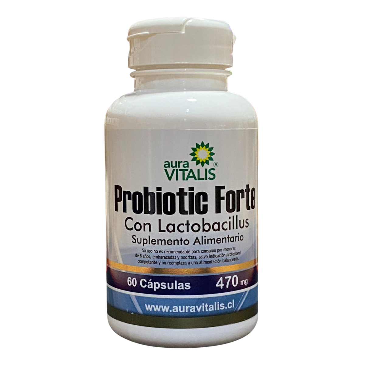 Probiotic Forte, 60 cápsulas 470 mg.