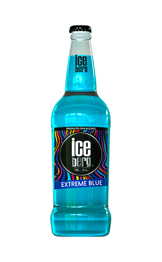 Cóctel Ice Extreme Blue 5° botella 710 cc