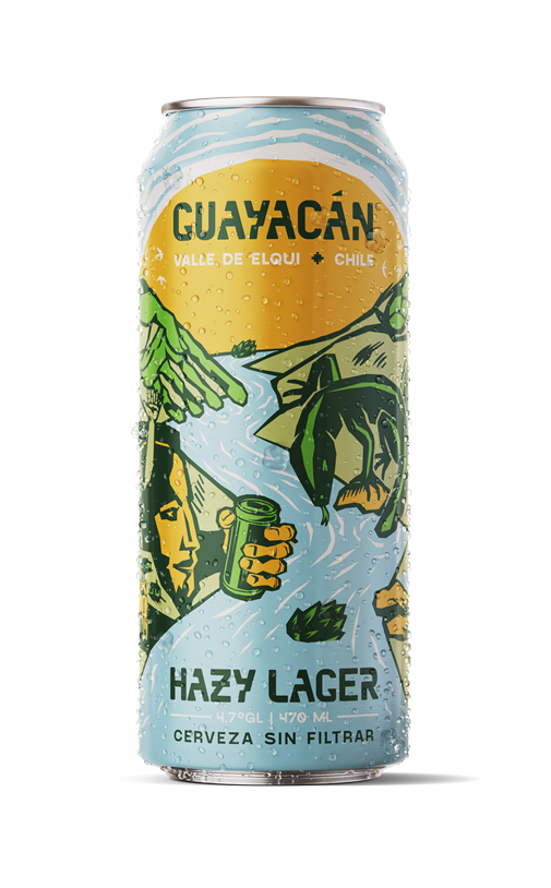 CERVEZA HAZY LAGER LATA 470CC