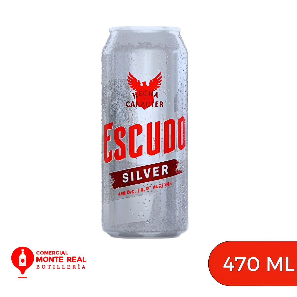 Cerveza Escudo Silver 470 cc