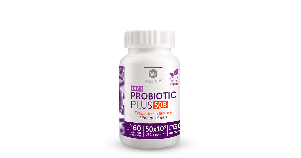 Probiotic Plus 50B 60 Cáp ¿Tu piel refleja tu bienestar inte