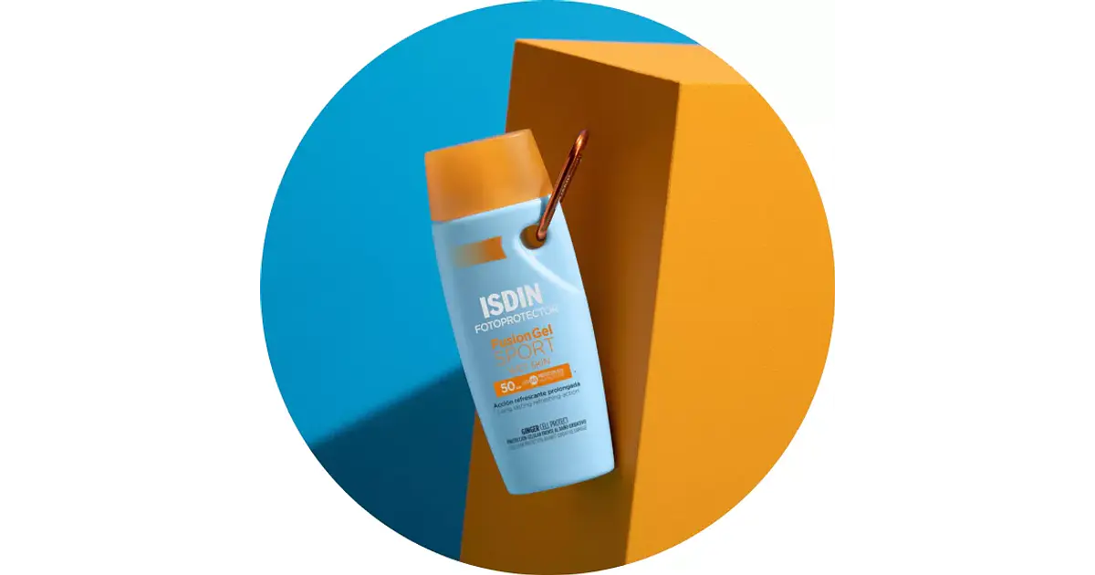 Fusion Gel Sport SPF 50 Protector solar corporal en gel para