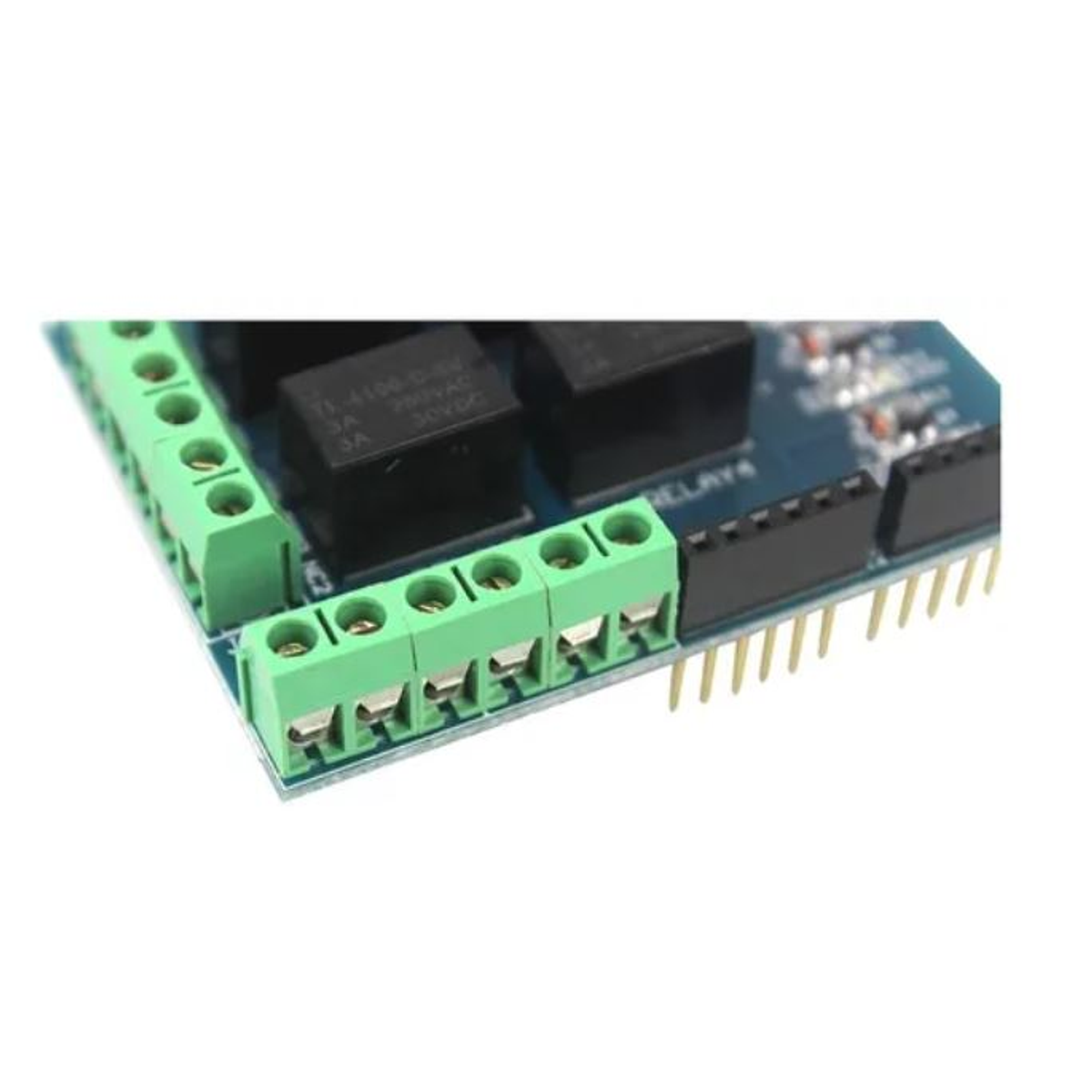 RELE ARDUINO UNO - SHIELD 4 CANALES 4CH RELÉ CON BORNERAS