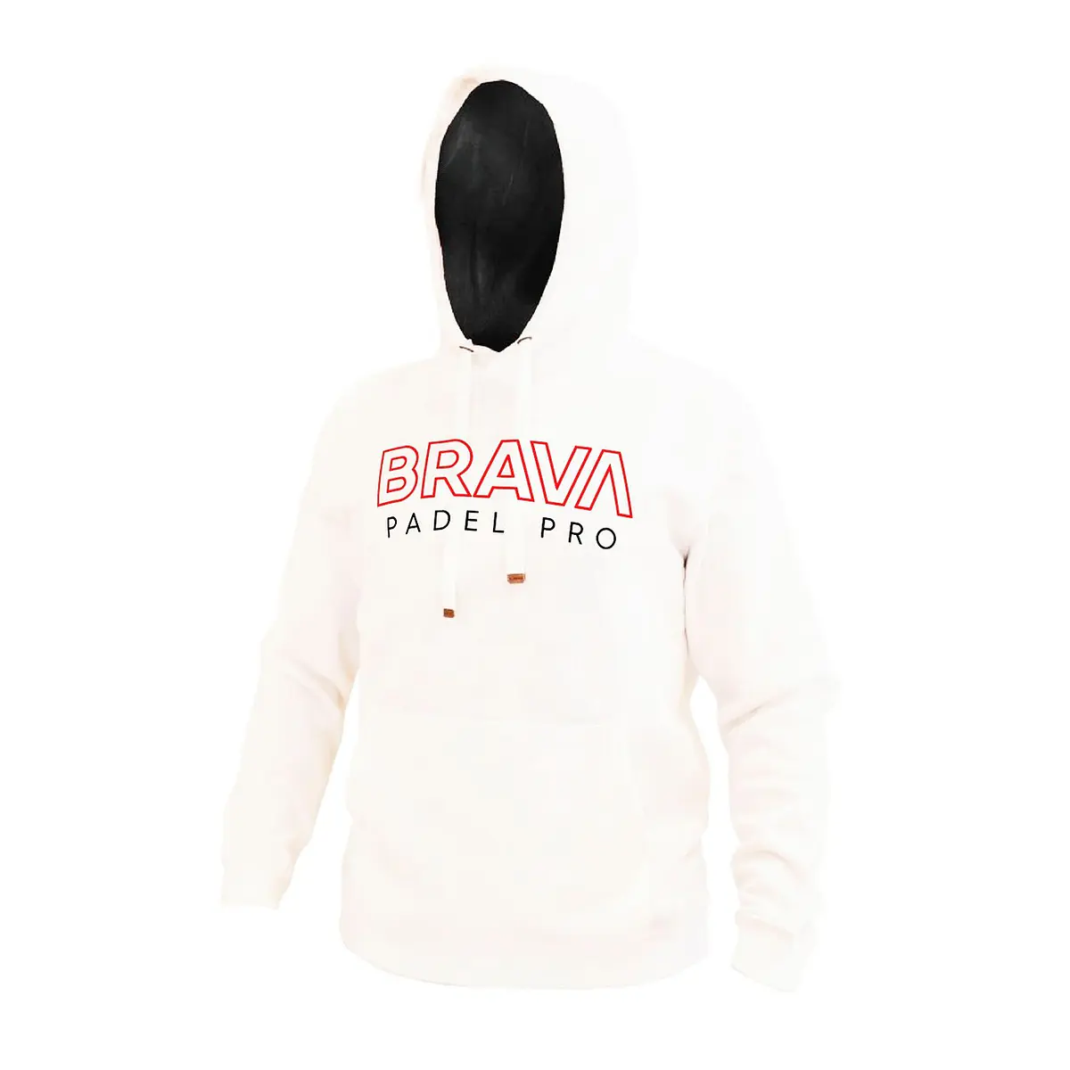 POLERON UNISEX BLANCO ALGODON ORGANICO BRAVA WHITE