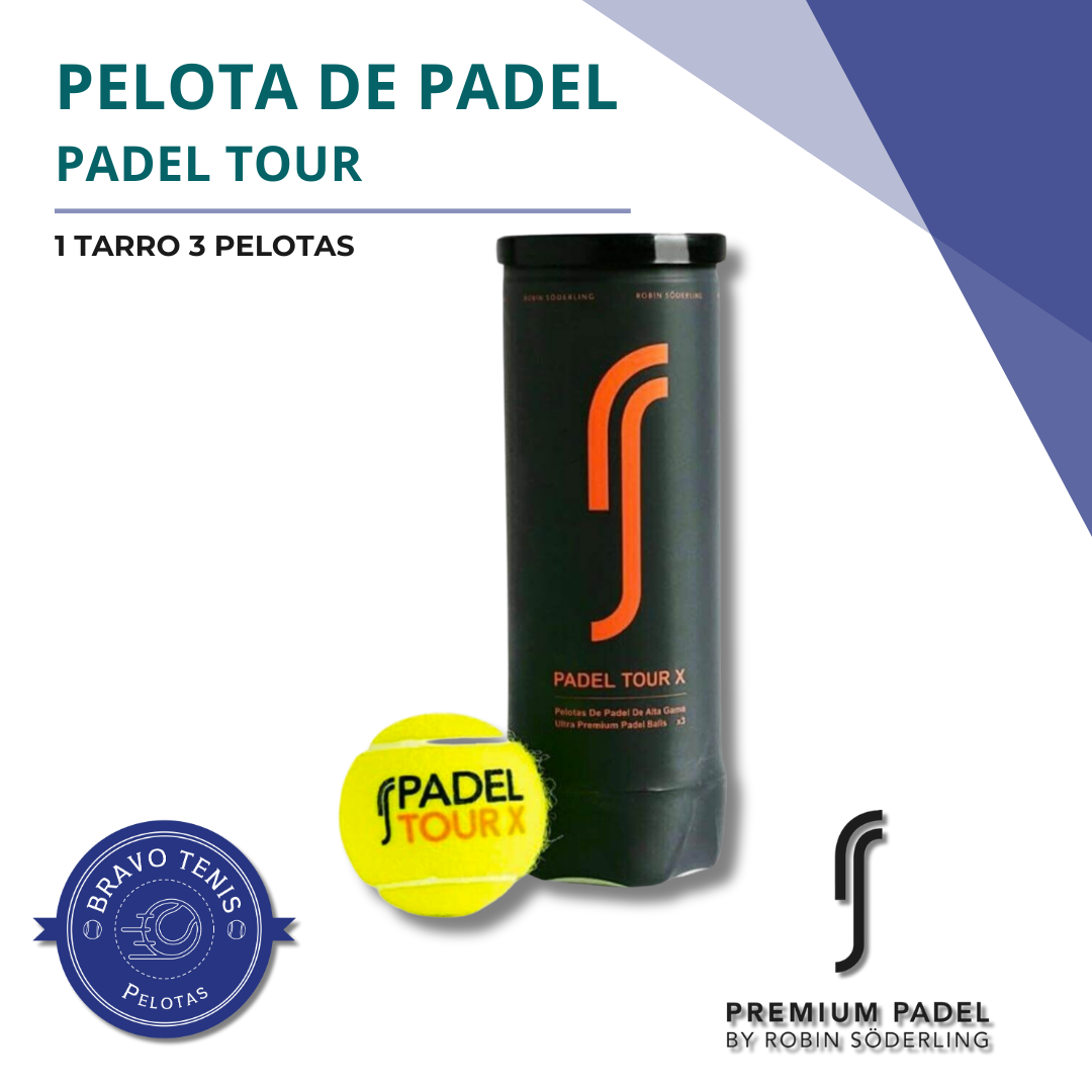 Pelota De Padel Robin Soderling - Padel Tour