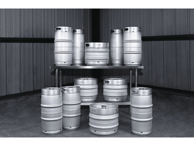 Barril US 1/6 BBL - 20L Slim Apilable - Envasado: BRIGHT