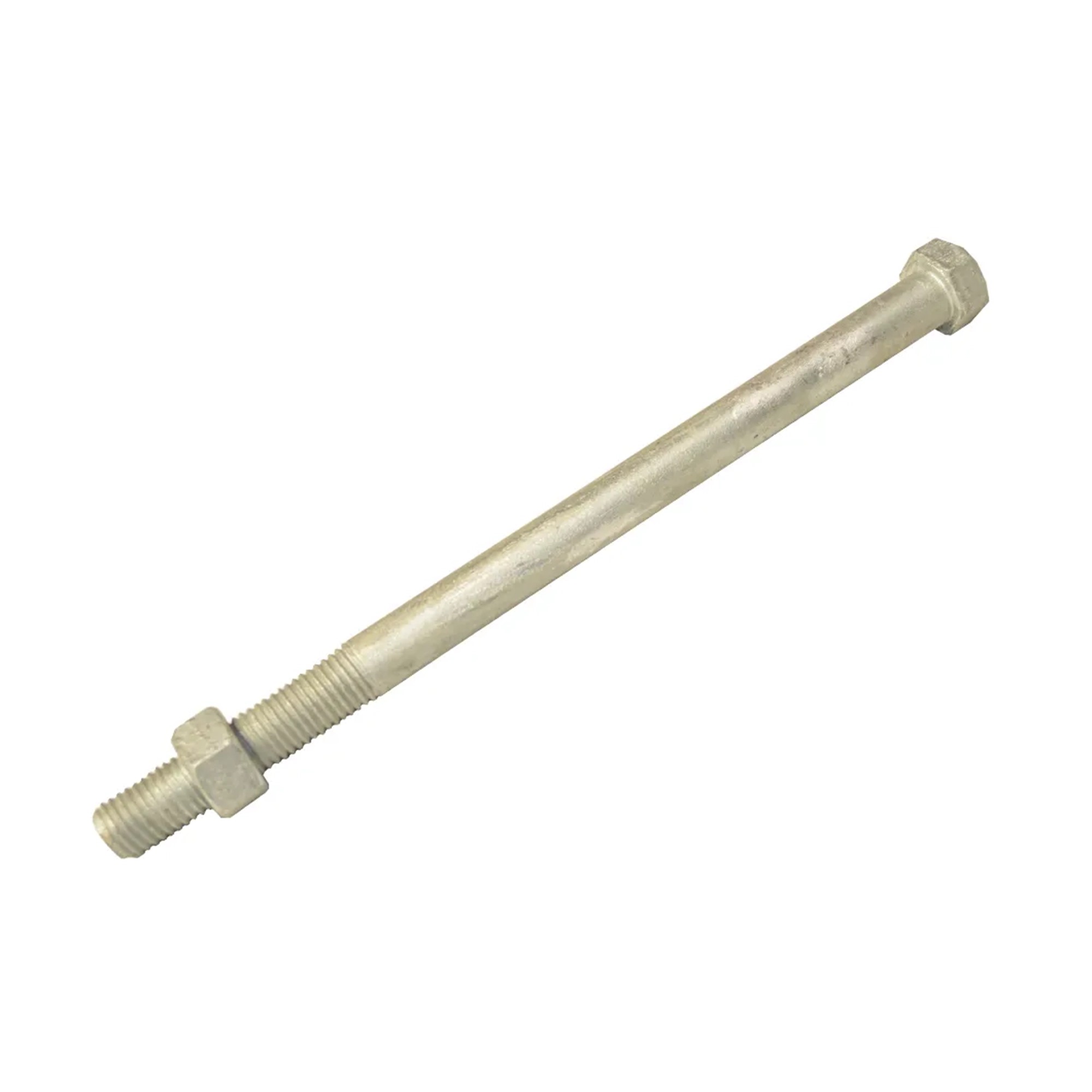 Perno hexagonal acero galvanizado 1/2x 5 con tuerca