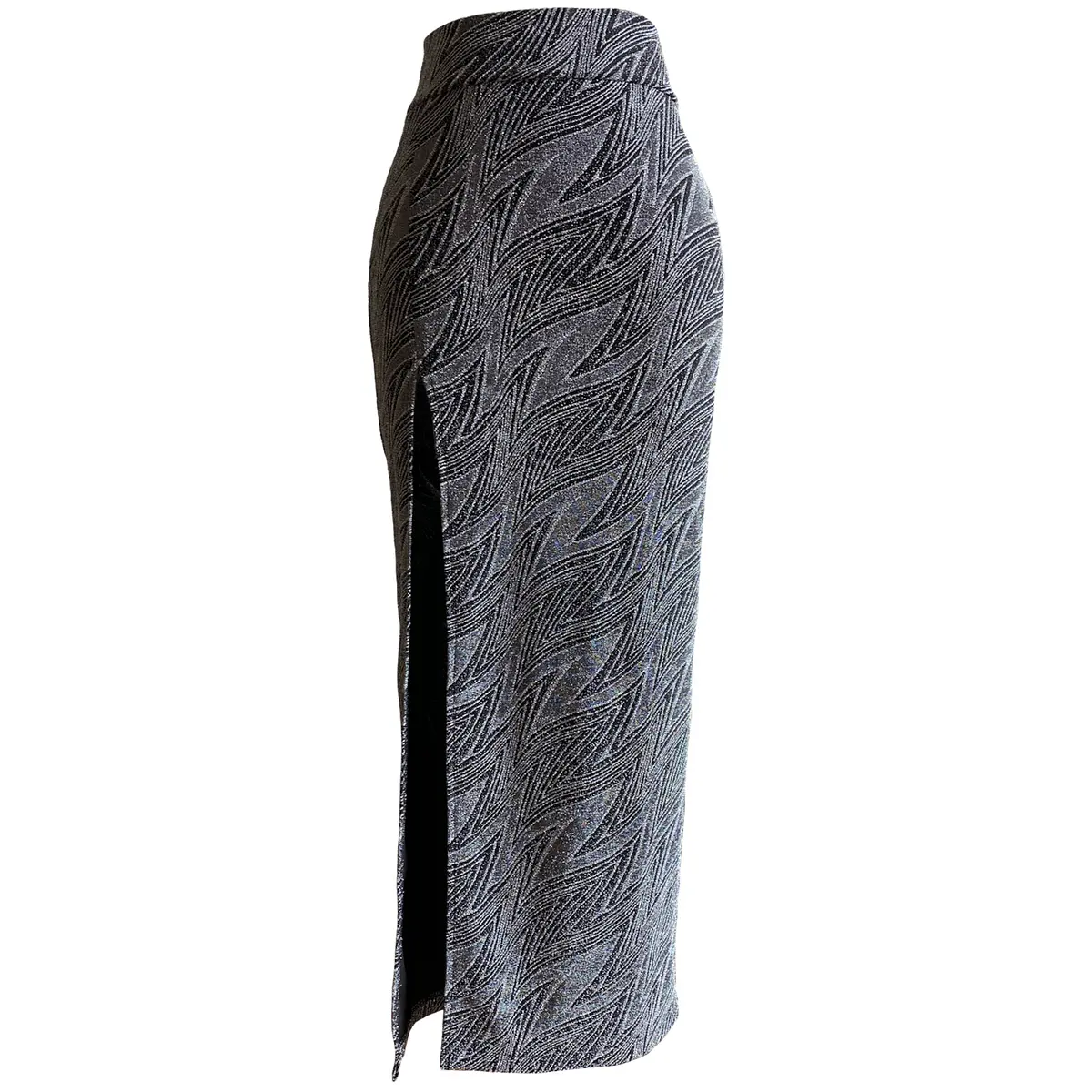 MAXI FALDA LEONORA SILVER