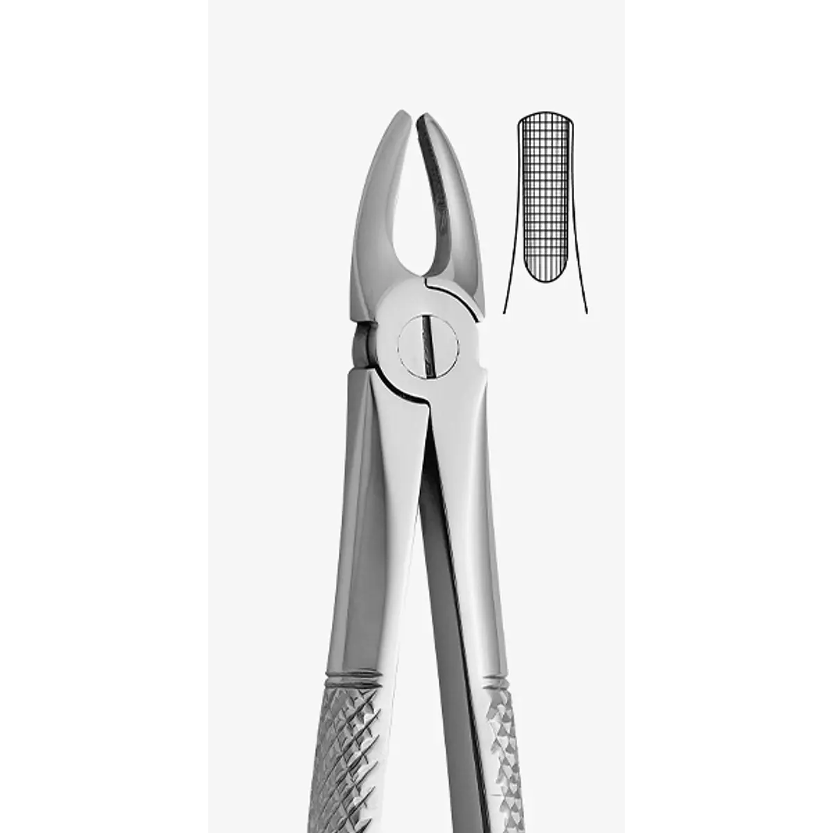 FÓRCEPS PARA EXTRACCIÓN PEDIÁTRICOS N. 37 - 2500/37.