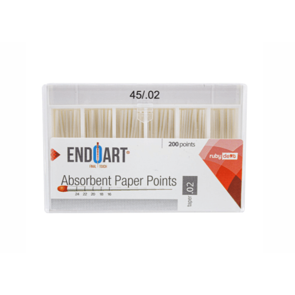 Conos de Papel Taper 02 EndoArt