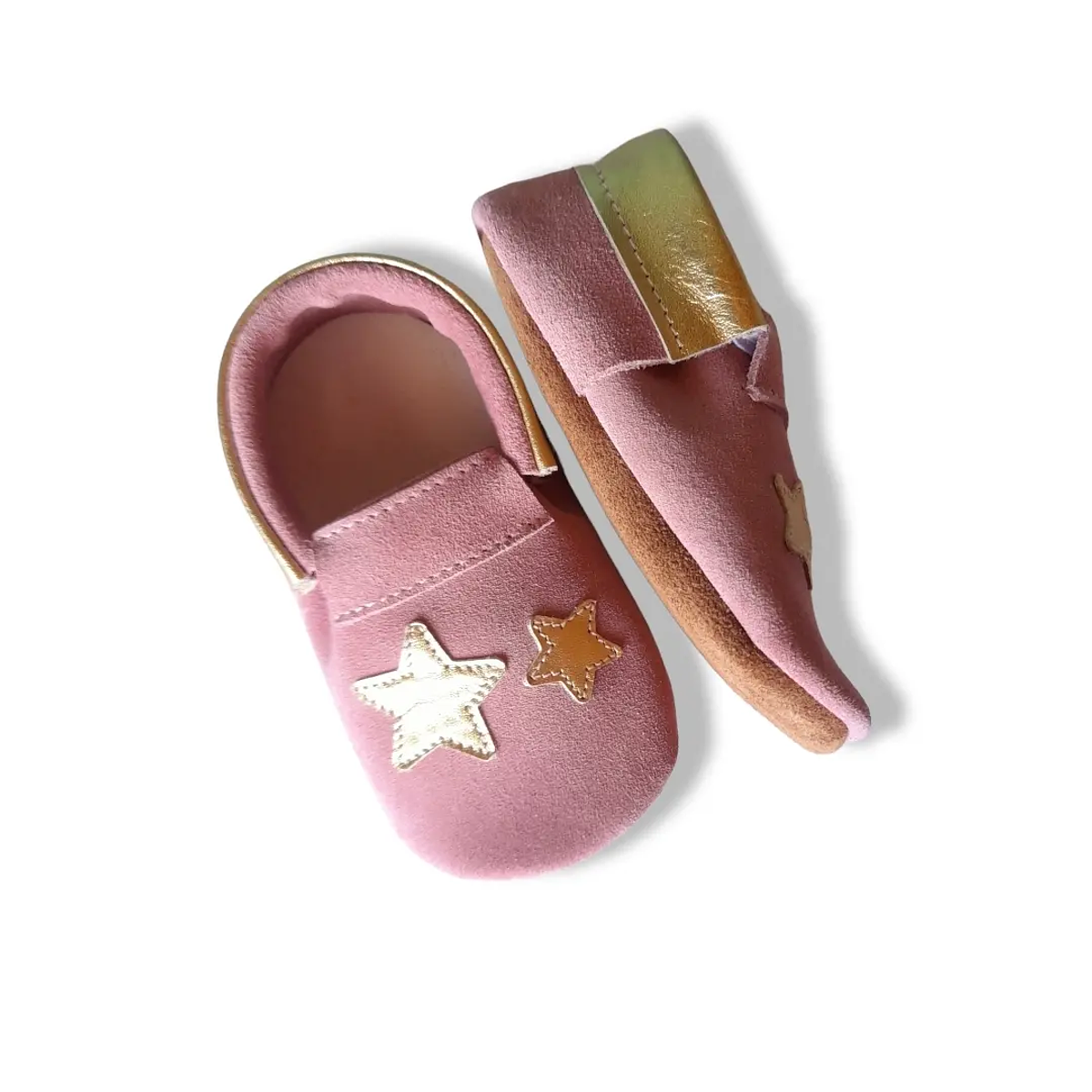 Moccs clásico rosado estrella