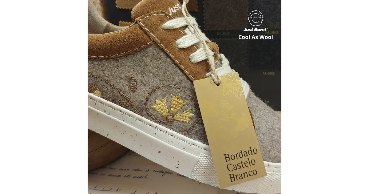 Surrobeco Bordado Castelo Branco Just Burel Wool Sneakers
