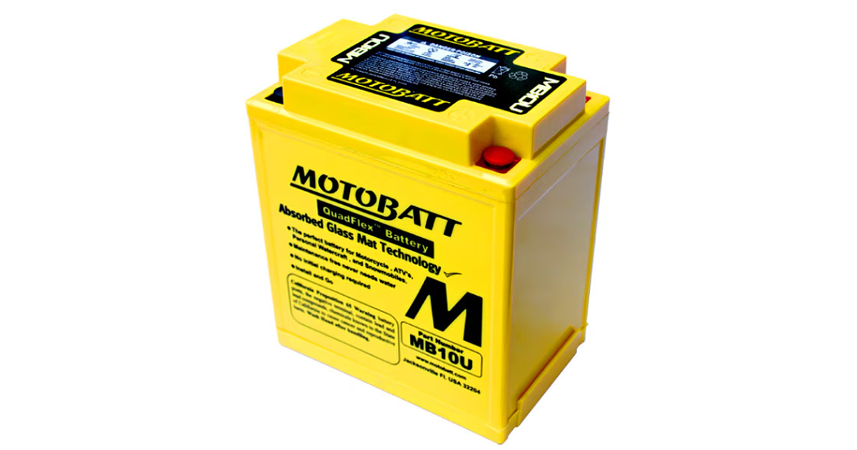 Batería Motobatt quadflex MB10U