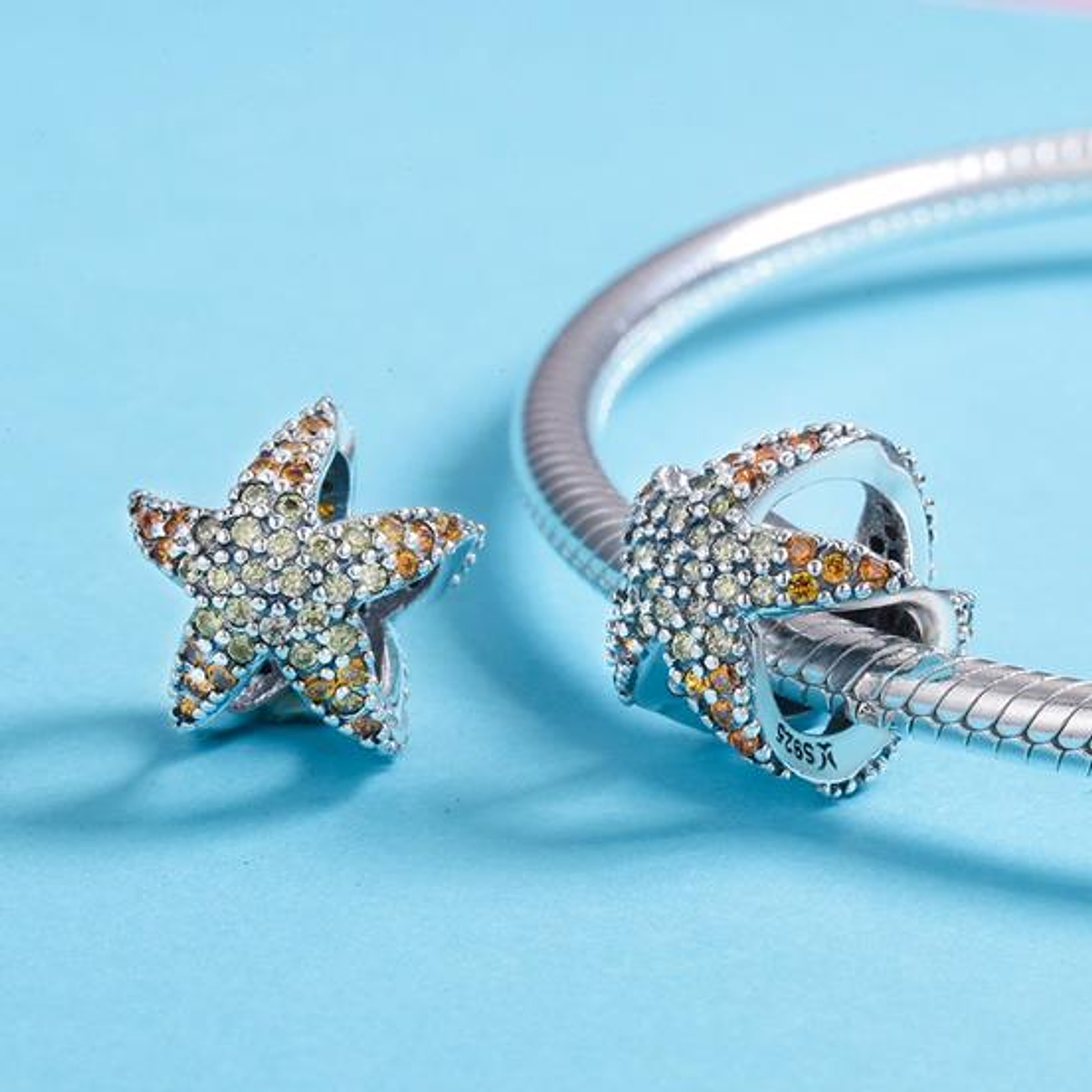 Estrella de Mar Charm Plata 925