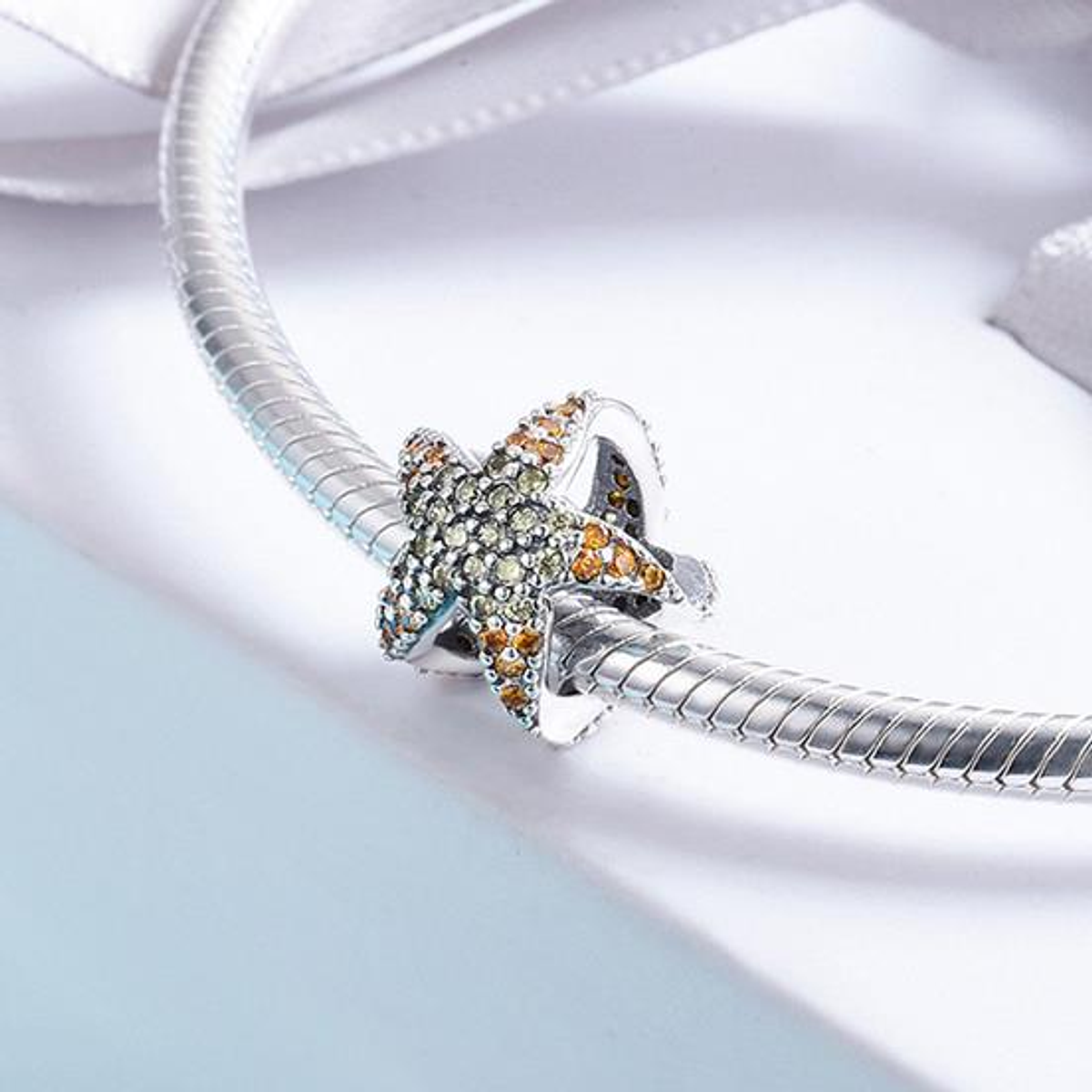 Estrella de Mar Charm Plata 925