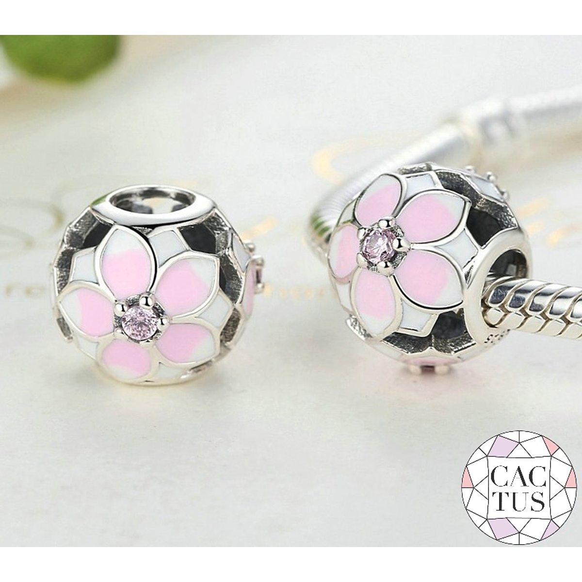 Magnolia, Charms 925