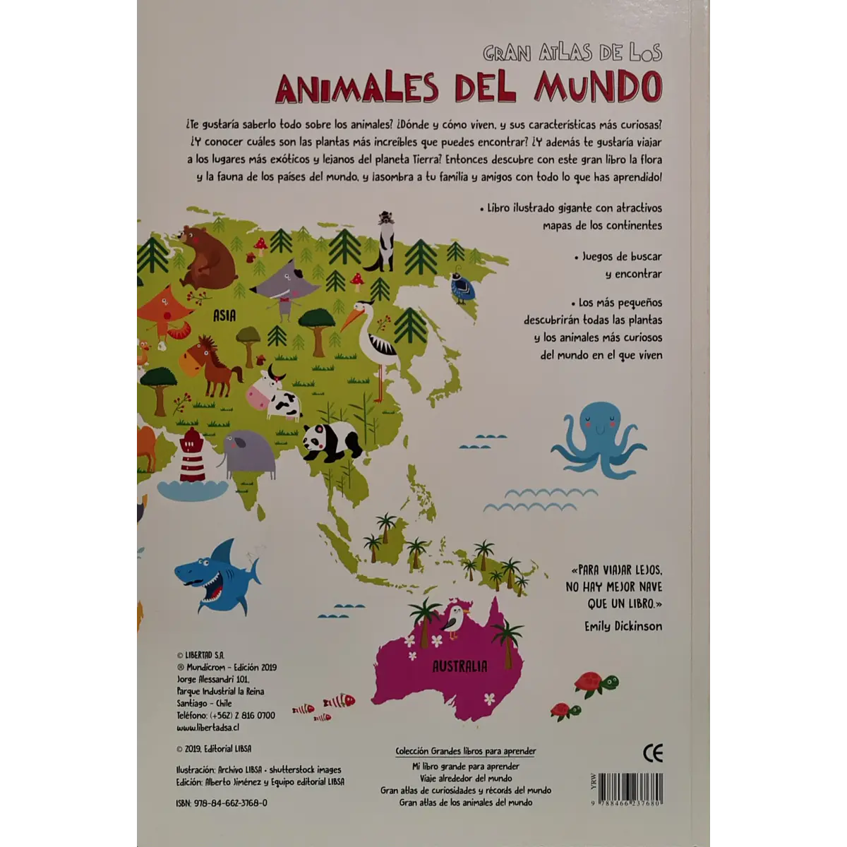 Gran Atlas De Los Animales Del Mundo