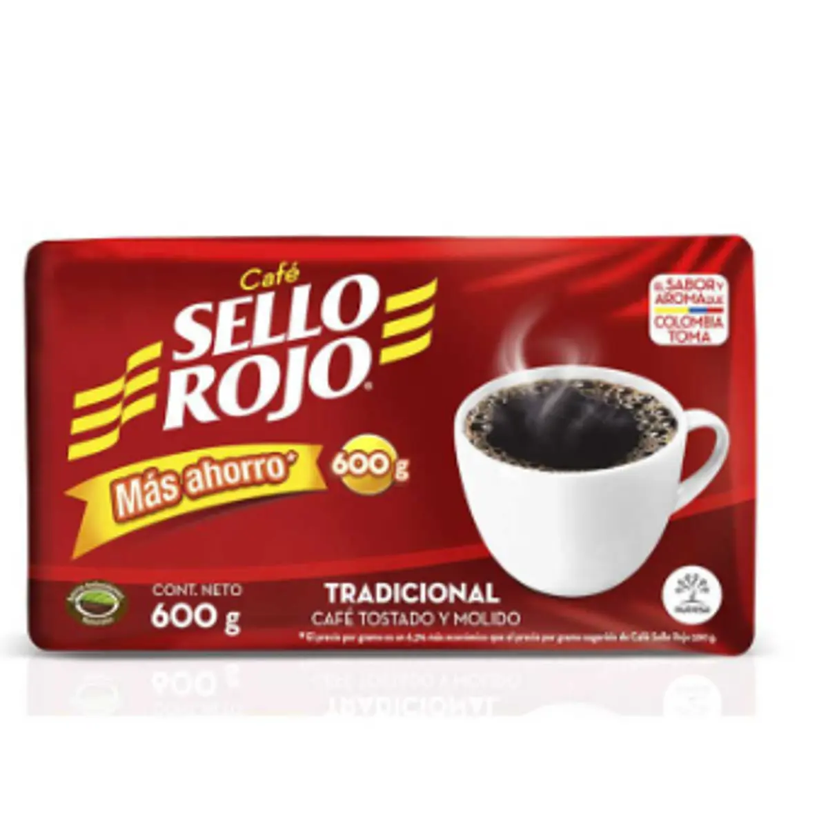 Cafe Sello Rojo 600gr