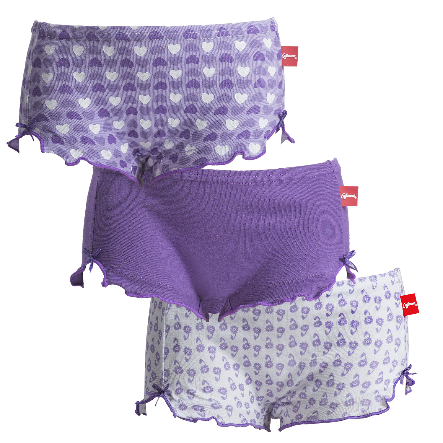 CALZÓN NIÑA ALGODÓN 40177 PACK 3