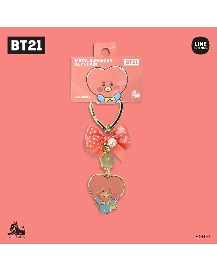 BT21 - Burabura Key Chain
