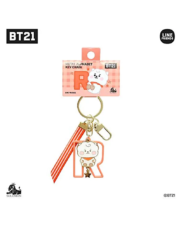 BT21 - METAL ALPHABET KEY CHAIN