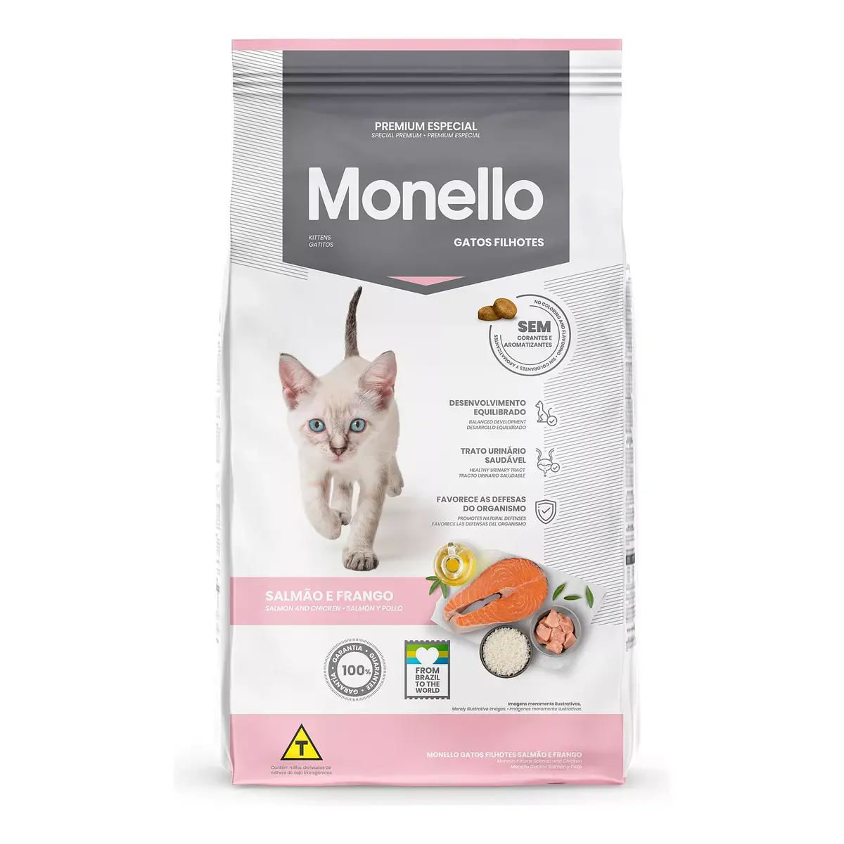 Alimento Monello Gatitos Salmon