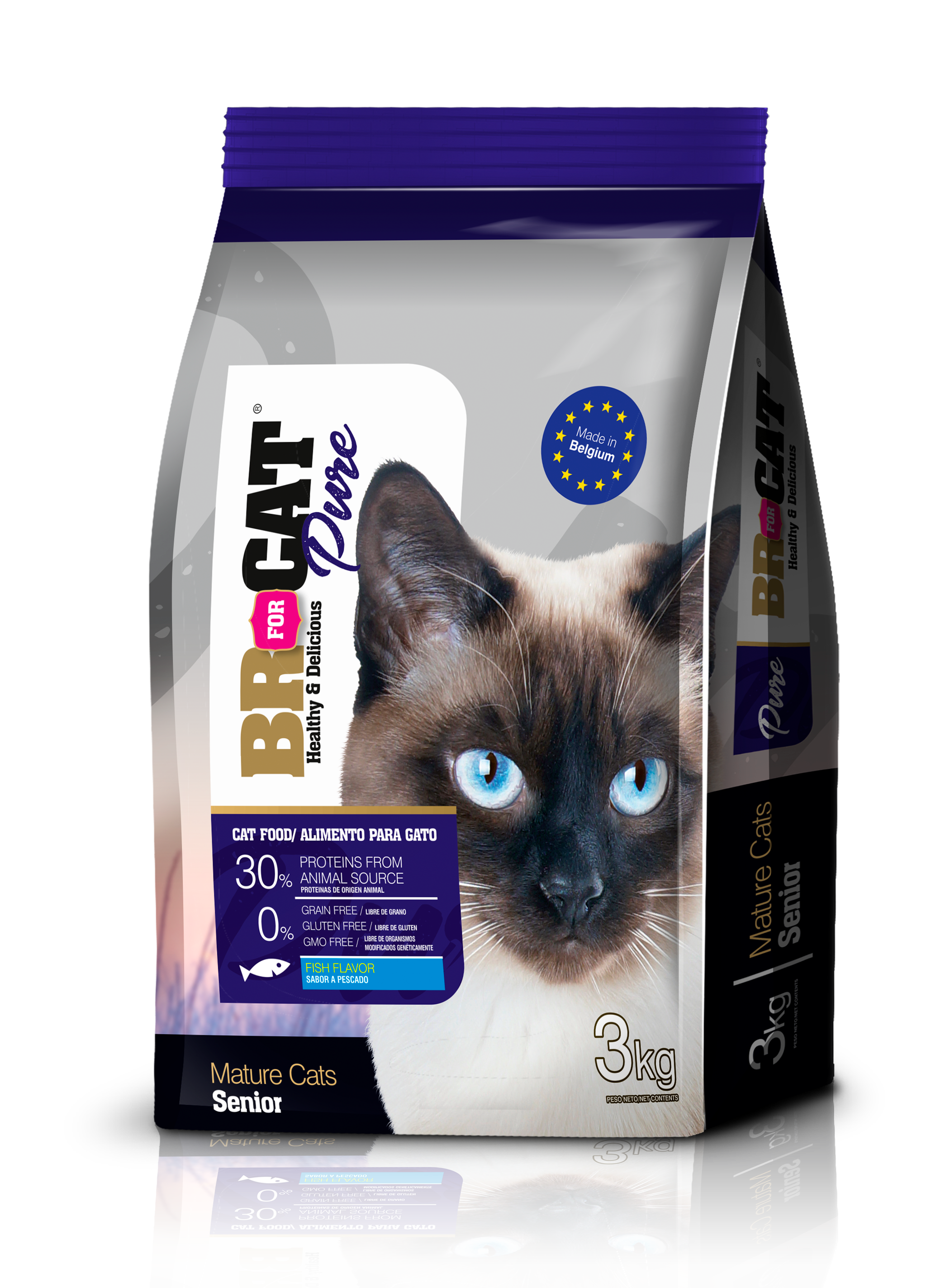 Alimento Br For Cat Pure Senior Pescado