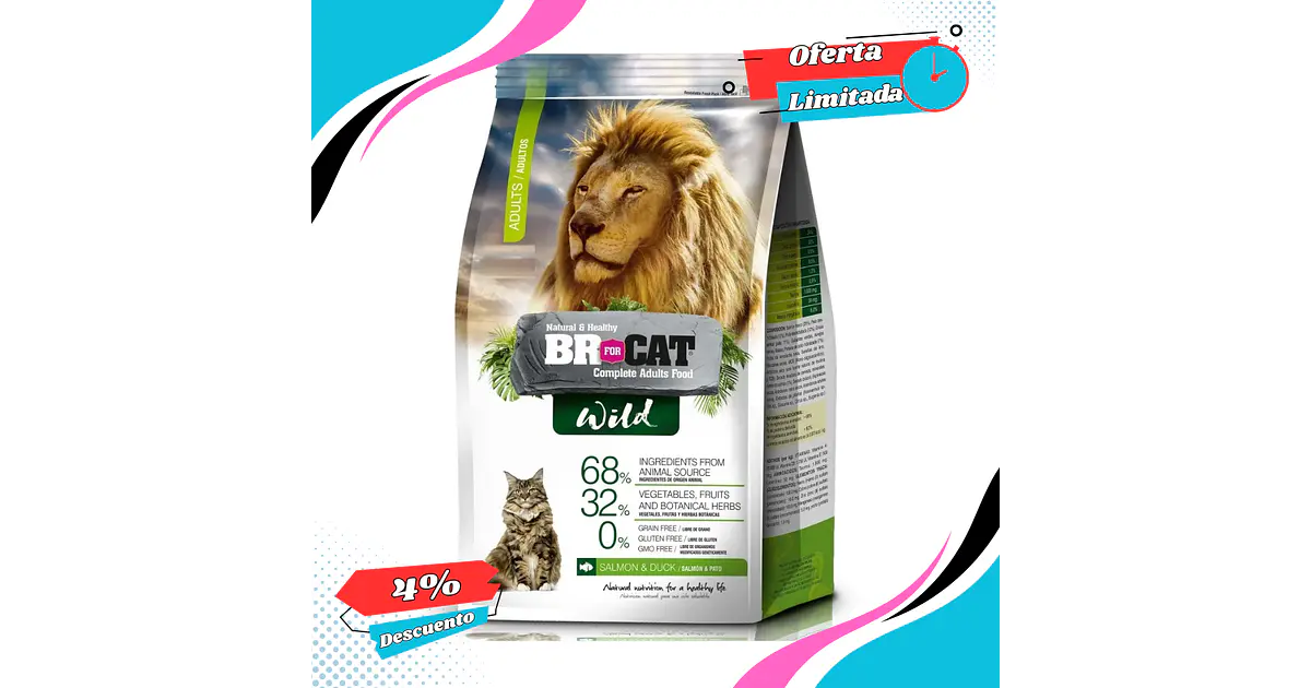Alimento Br For Cat Wild Adulto