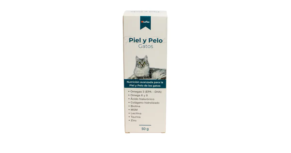Suplemento Lefko Piel y Pelo Gatos