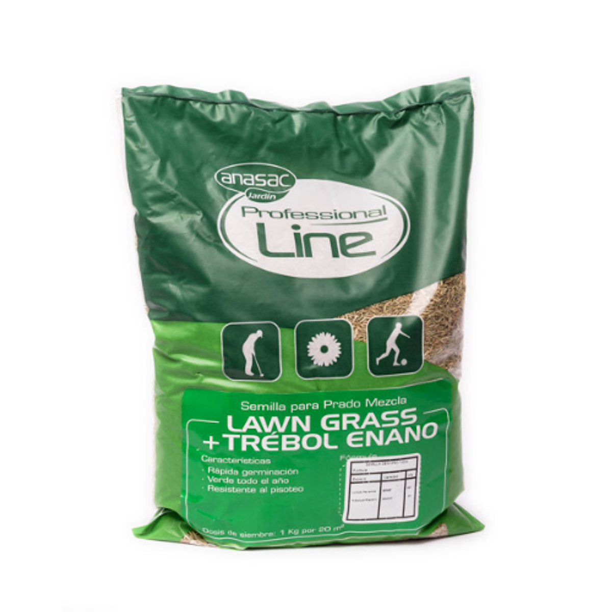 Mezcla Lawn Grass con trébol