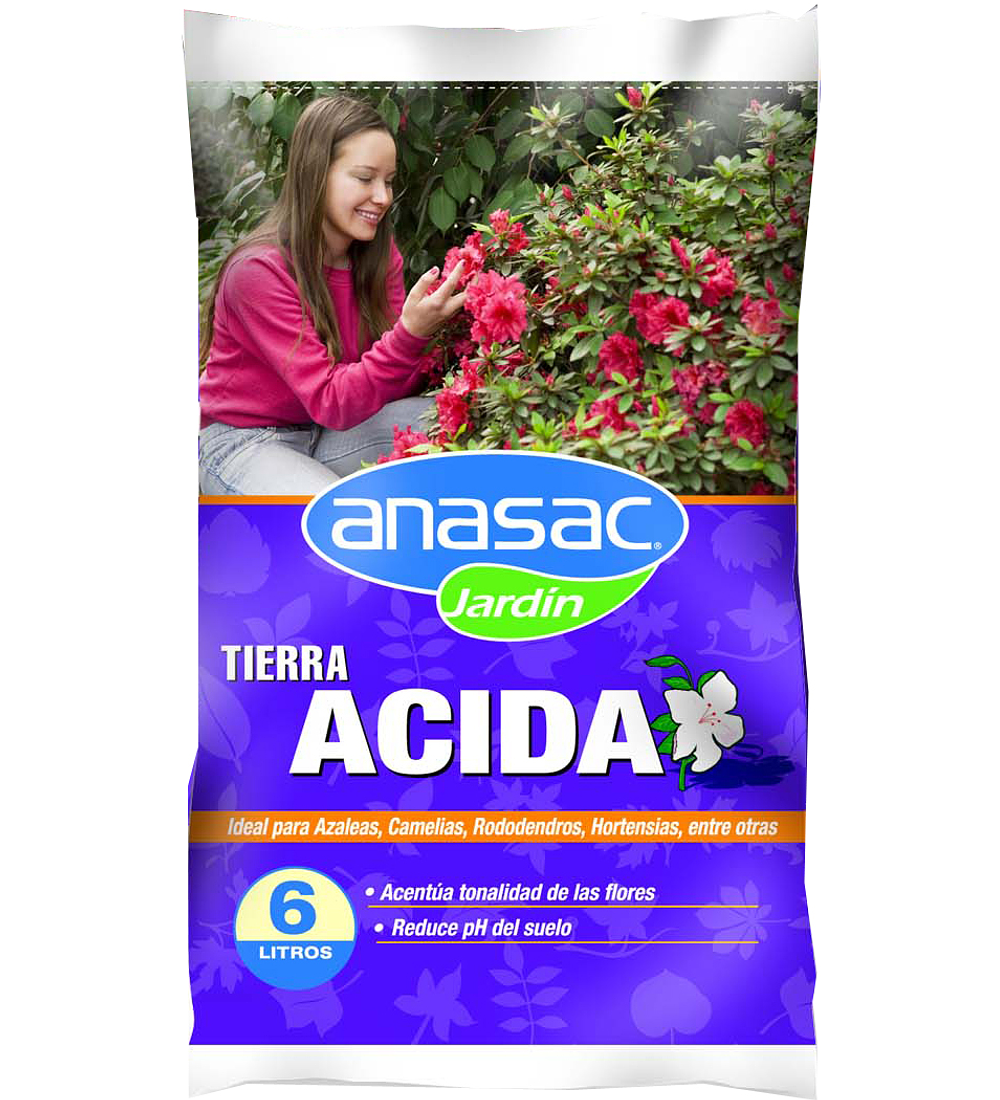 Tierra ácida 6 lts.