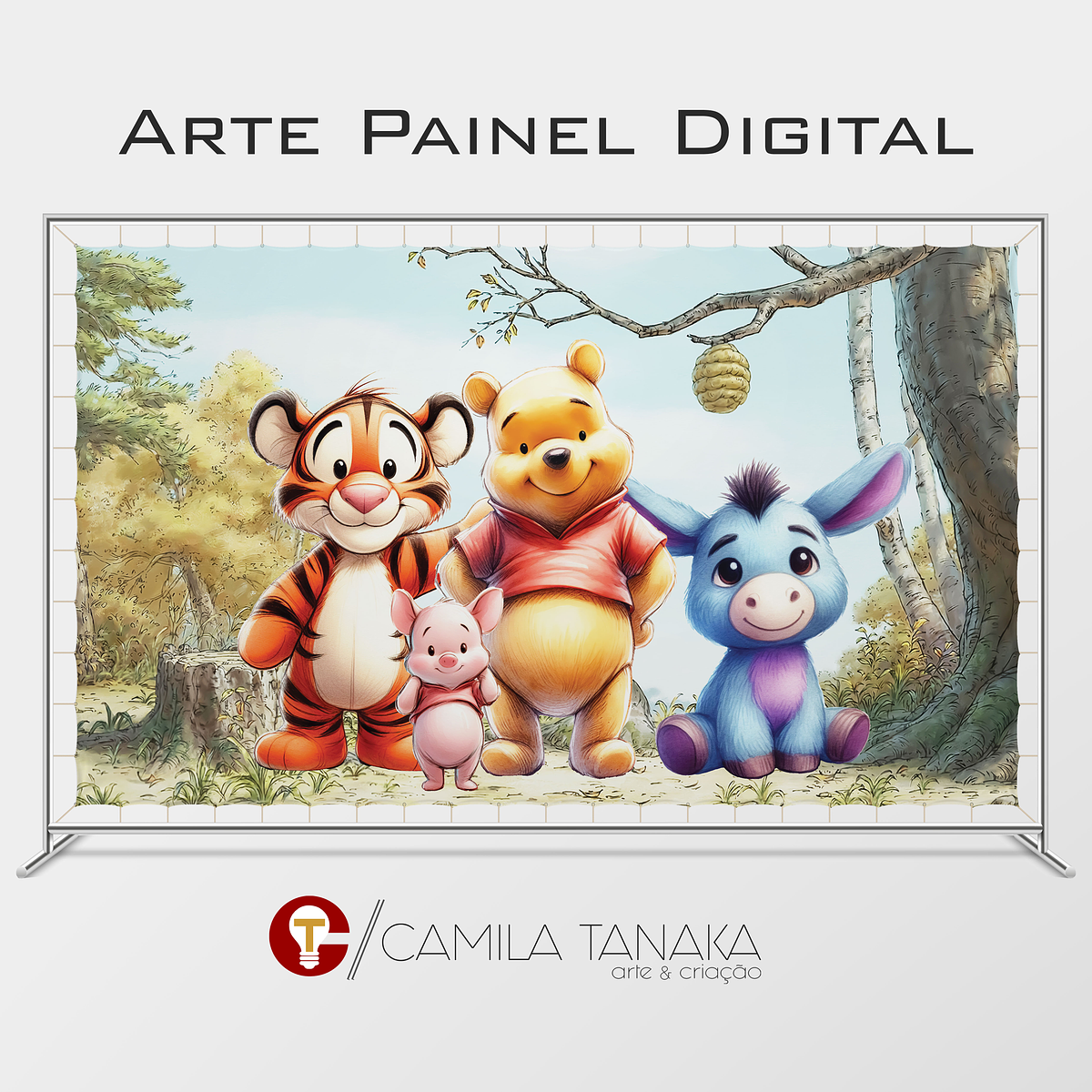 Pooh | Camila Tanaka Kit Digitais