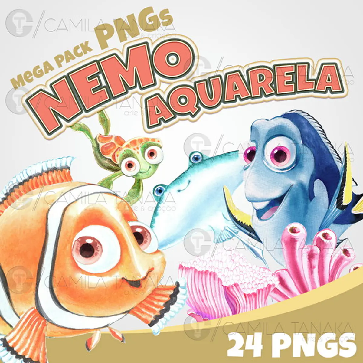 Kit Digital nemo | Camila Tanaka Kit Digitais