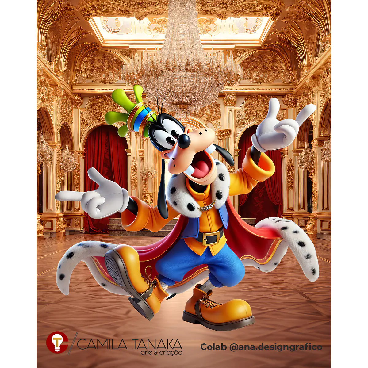 Kit Digital Mickey Realeza 3 | Camila Tanaka Kit Digitais