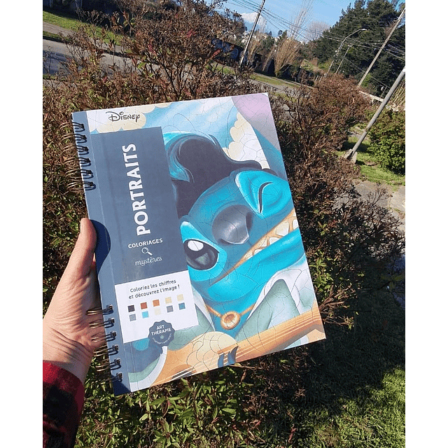 disney portraits coloring book stitch