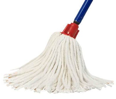 160218 Mopa de Algodón con Mango 159cms Largo x 8cms Diám...