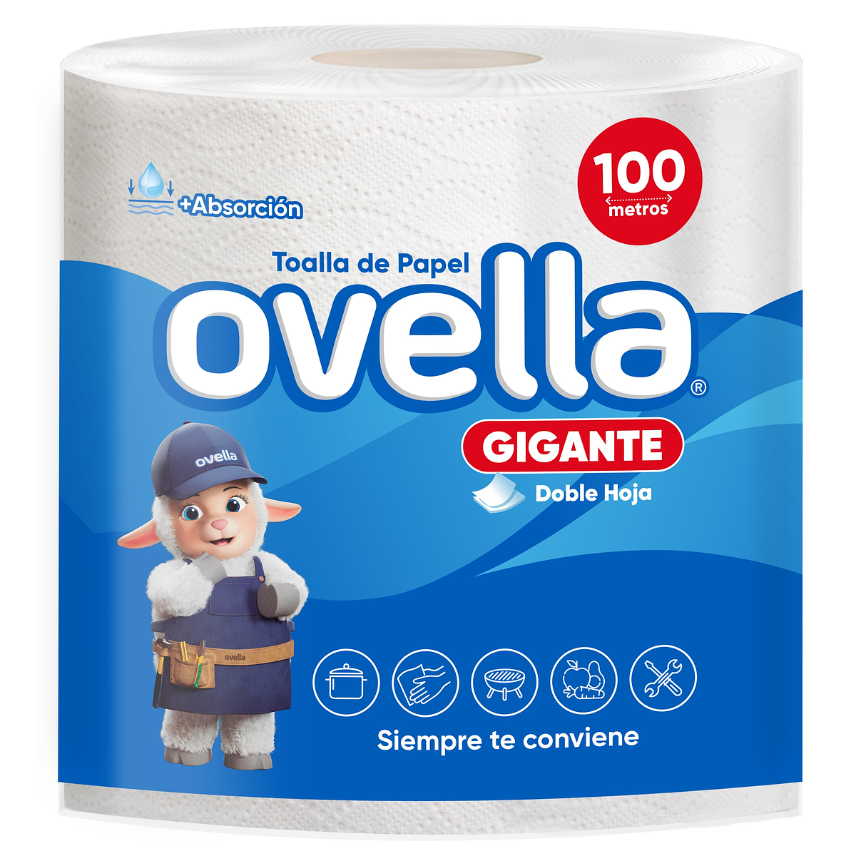 TOALLAS DE PAPEL EN ROLLO