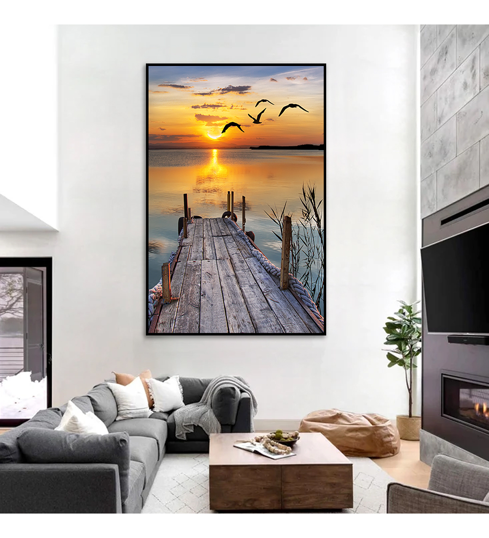 Painel em Canvas Flying