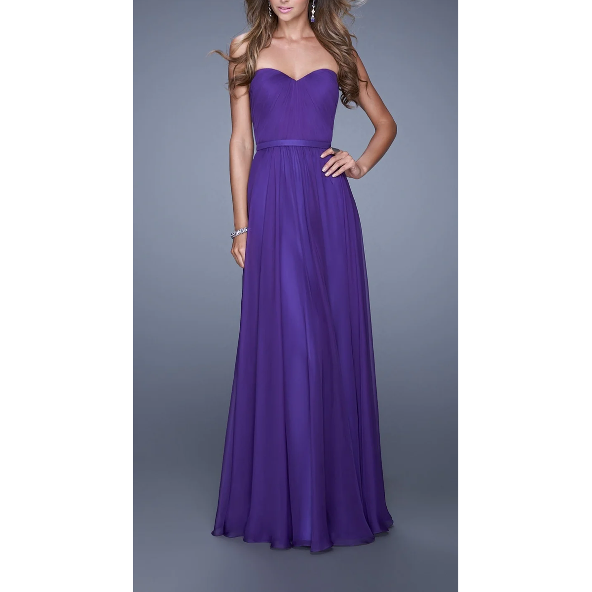 Maxi Vestido Rocio Morado