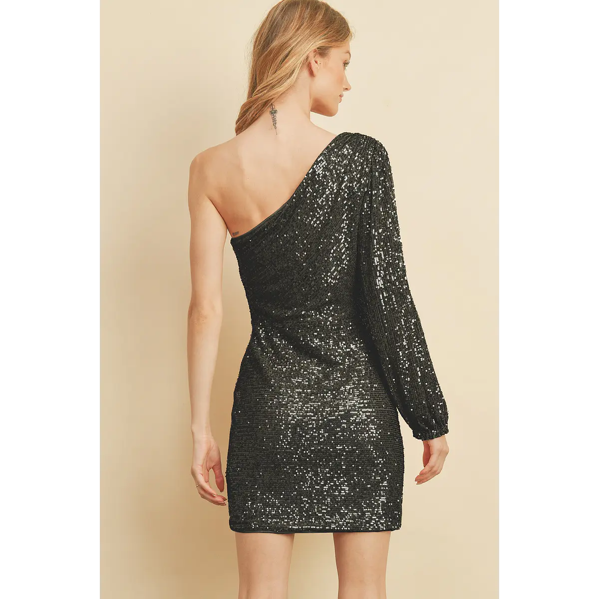 Mini Vestido Rayen negro