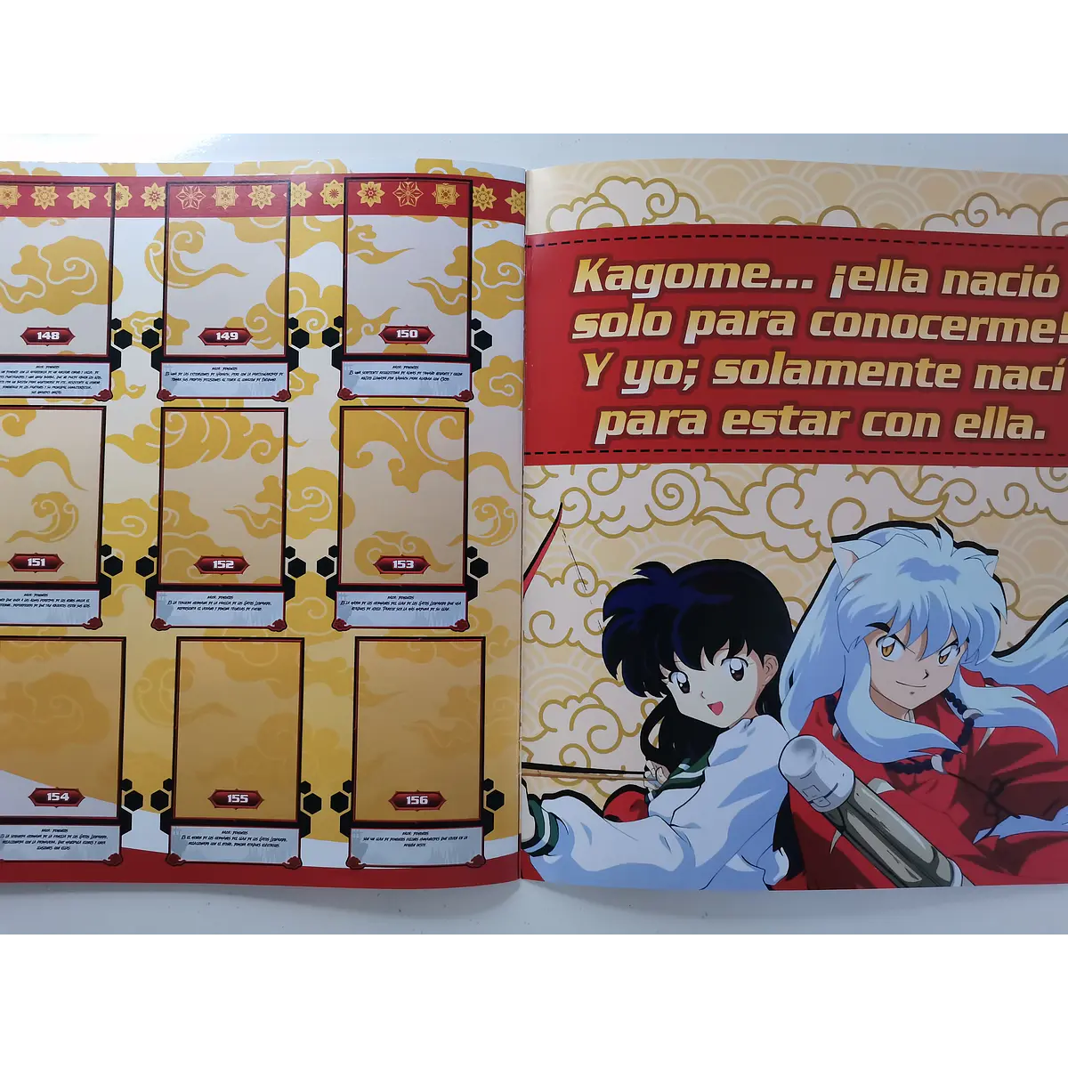 Álbum Inuyasha completo para pegar