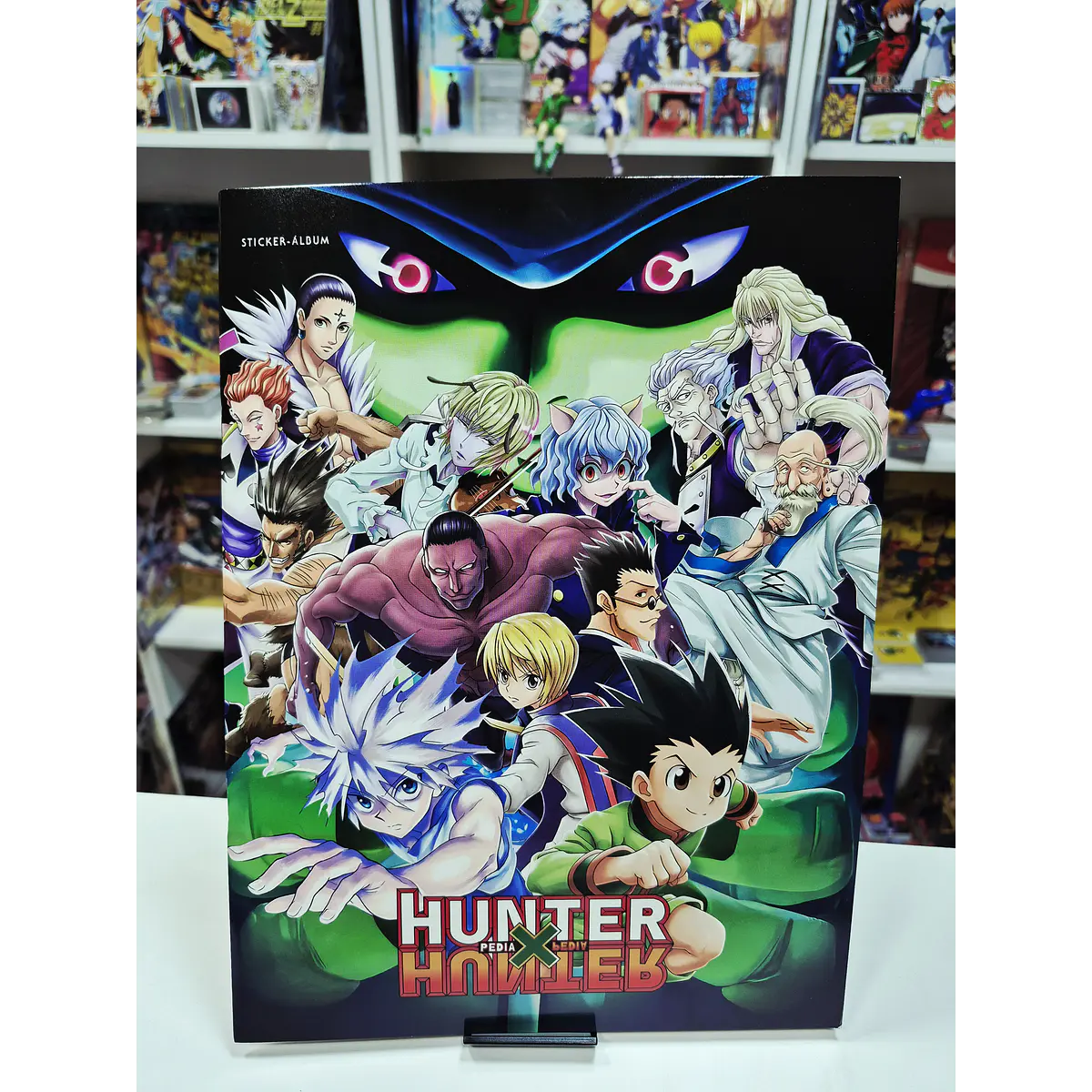 Álbum Hunter X Enciclopedia completo para pegar