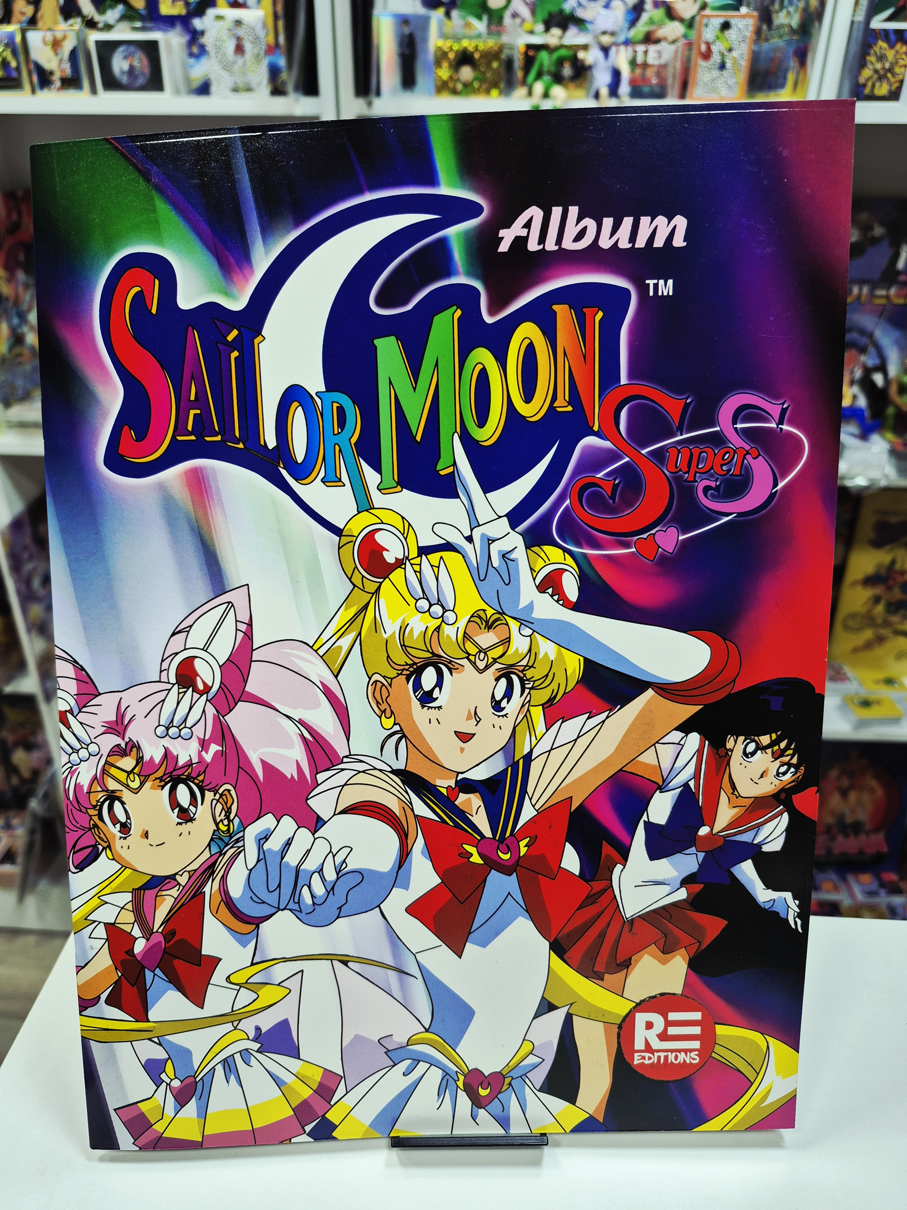 Álbum Sailor Moon Super S completo para pegar