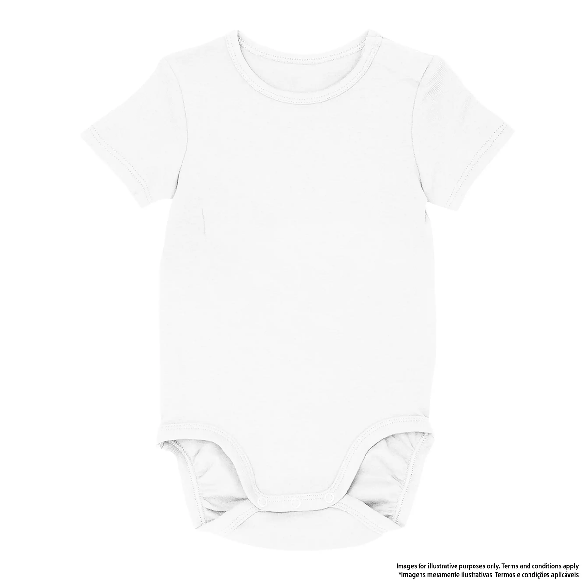 BODY BEBÉ ALGODÃO ORGÂNICO