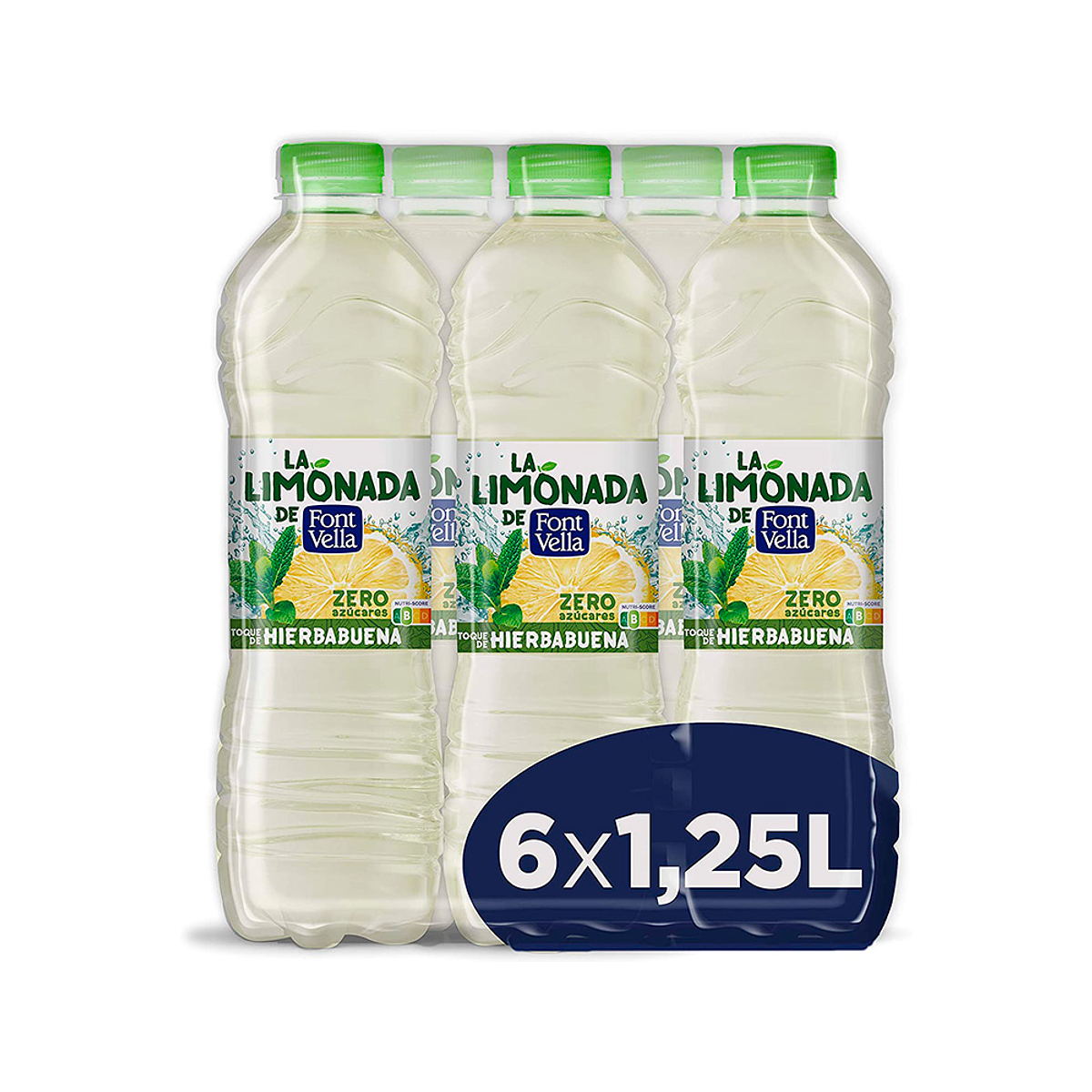 Agua mineral natural la limonada zero com sumo de limao f...