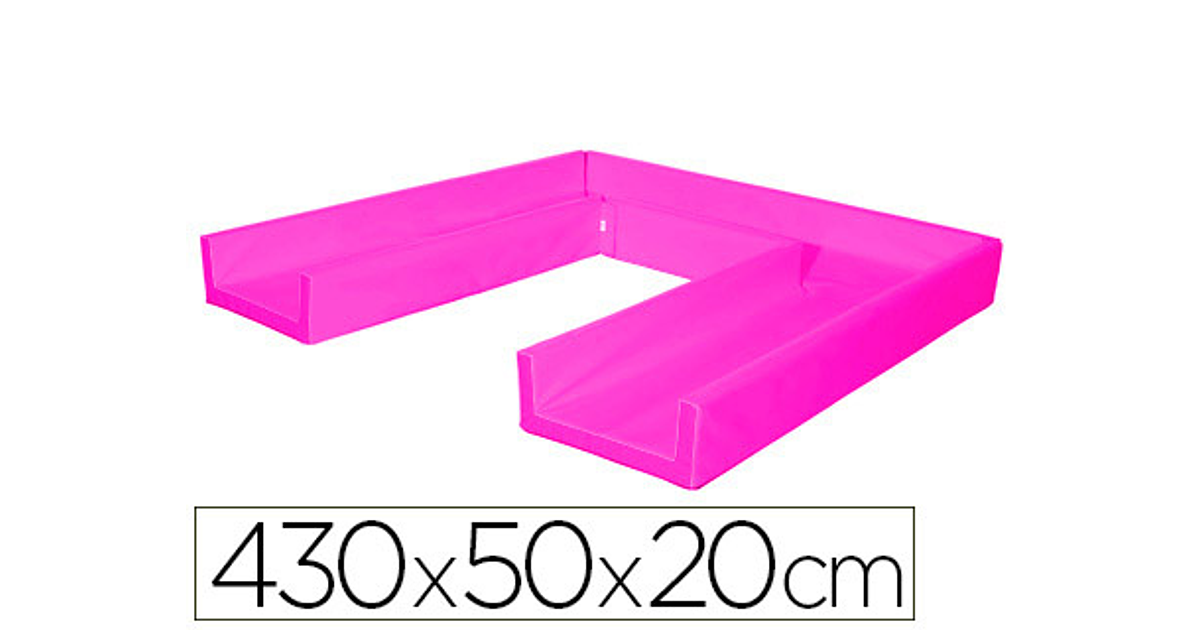 Circuito modular de sumo didactic 430x50x20 cm fucsia