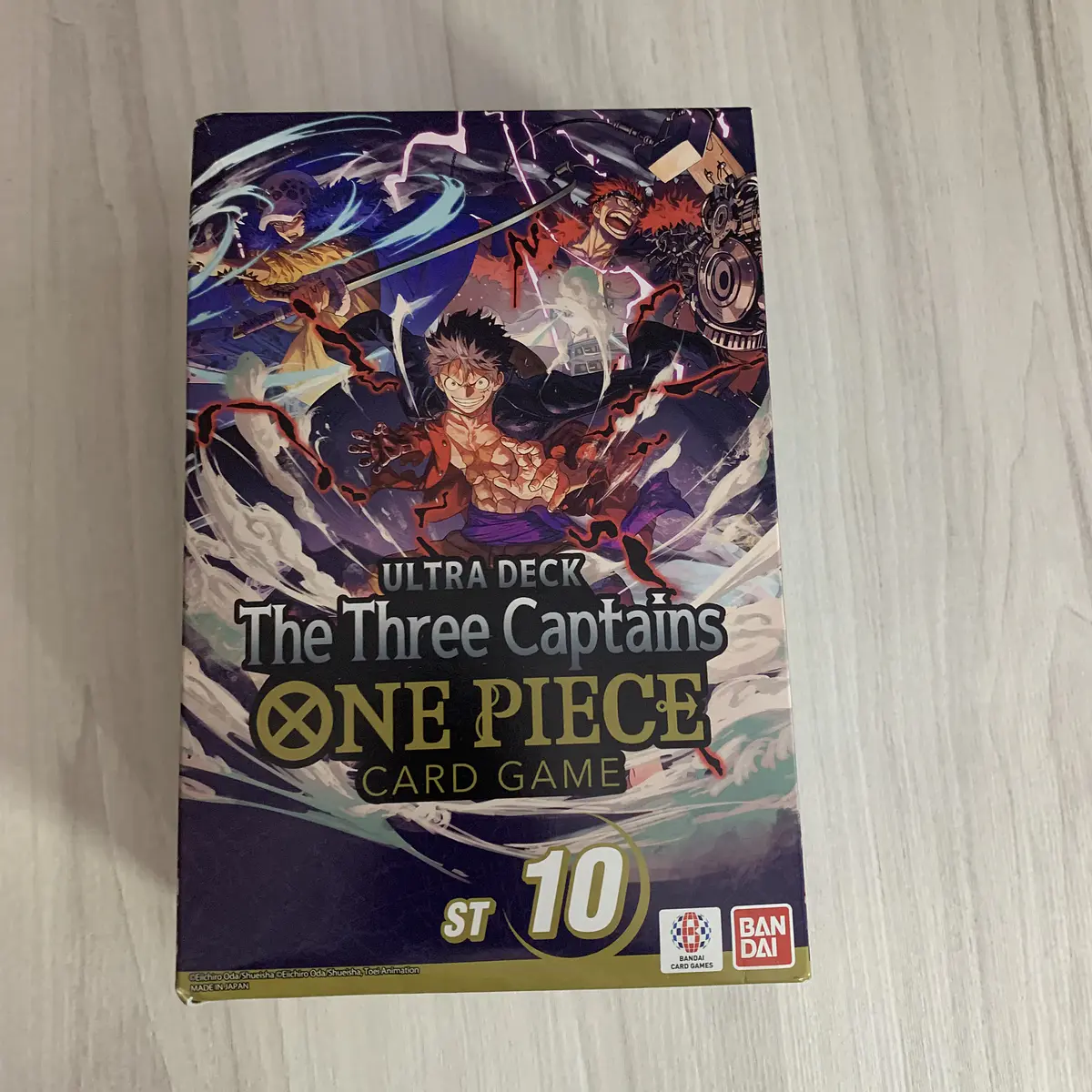 ST 10 ultra Deck the three Captains | Ingles | One Piece TCG