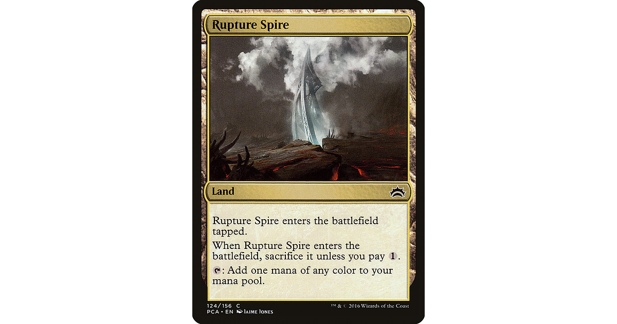 Rupture Spire | Inglés | NM | PCA