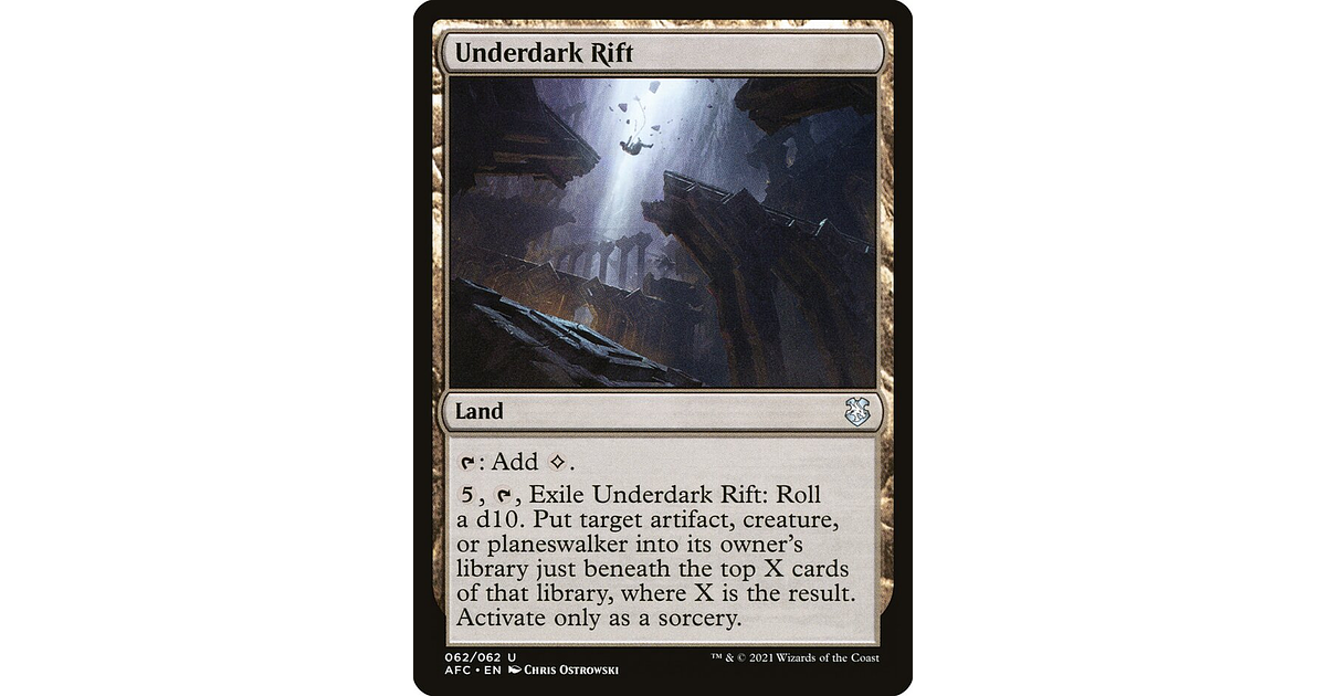 Underdark Rift | Inglés | NM | AFC